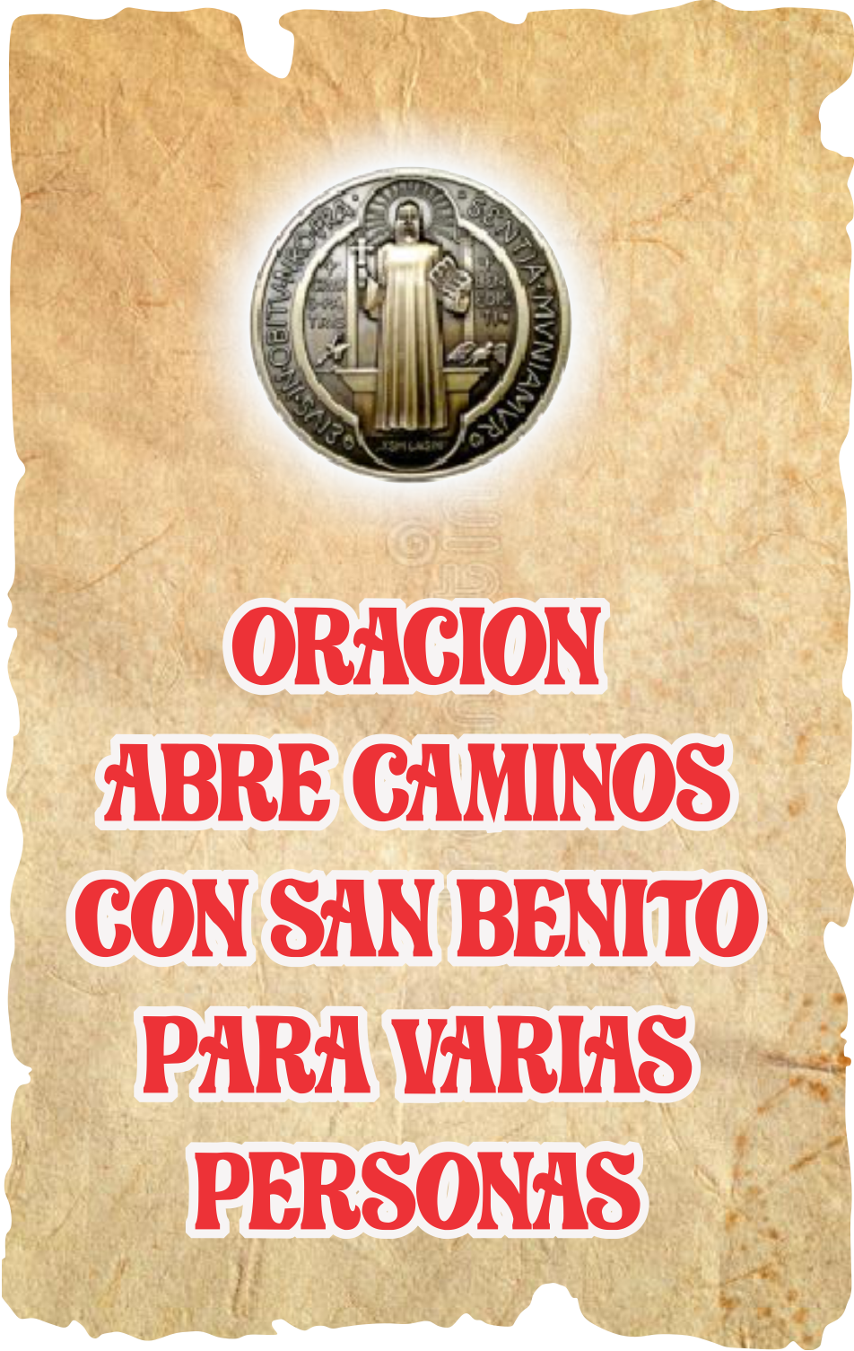 Esoterismo Ayuda Espiritual: ORACIÓN ABRE CAMINOS CON SAN BENITO PARA VARIAS PERSONAS ...