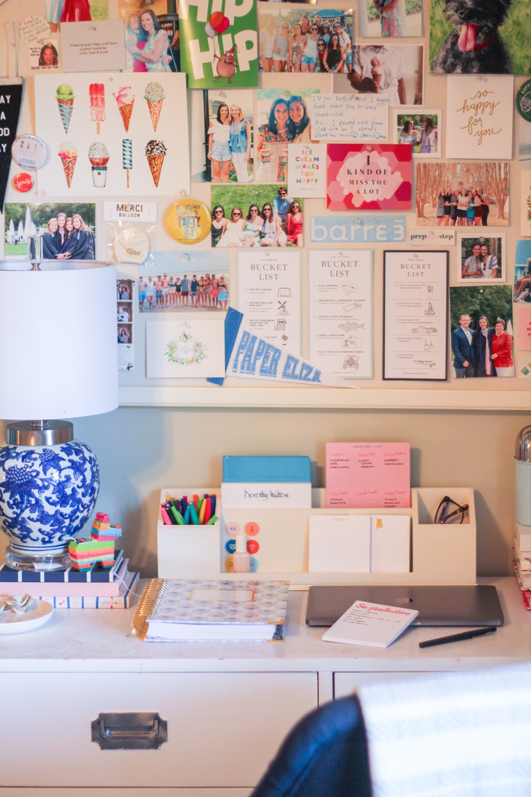 Colorful Desk Refresh
