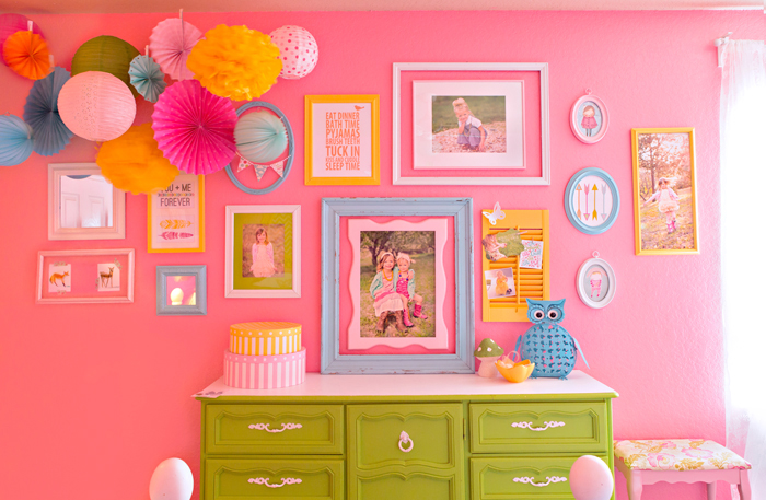 EDIT design HOUSE: GUEST POST: COLORFUL GIRLS ROOM