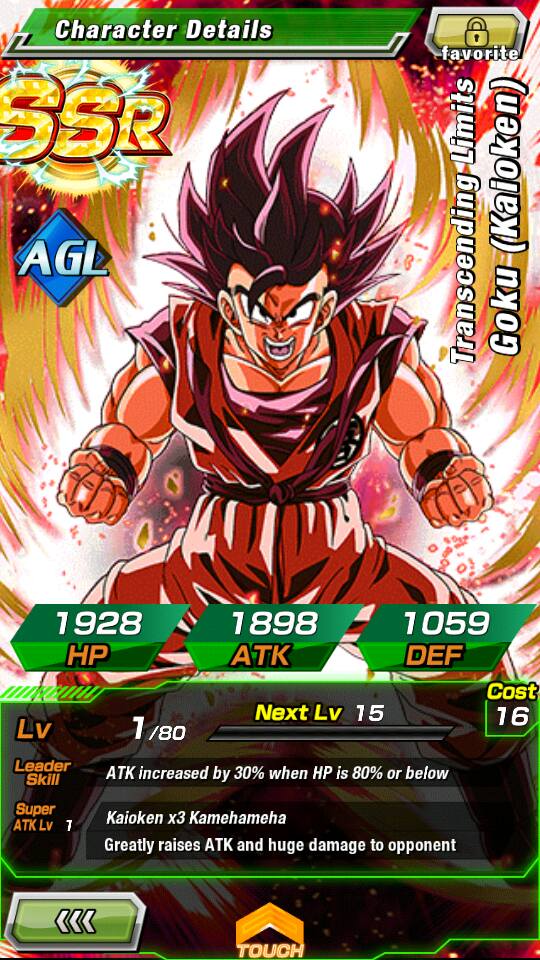 Dragon Ball Dokkan Battle - Blog Español: [Transcending Limits] Goku ...