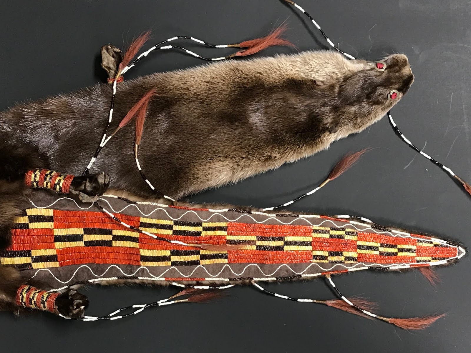 Judson Brennan: Alaskan Longrifle Artisan: A Beautiful Quilled Otter ...