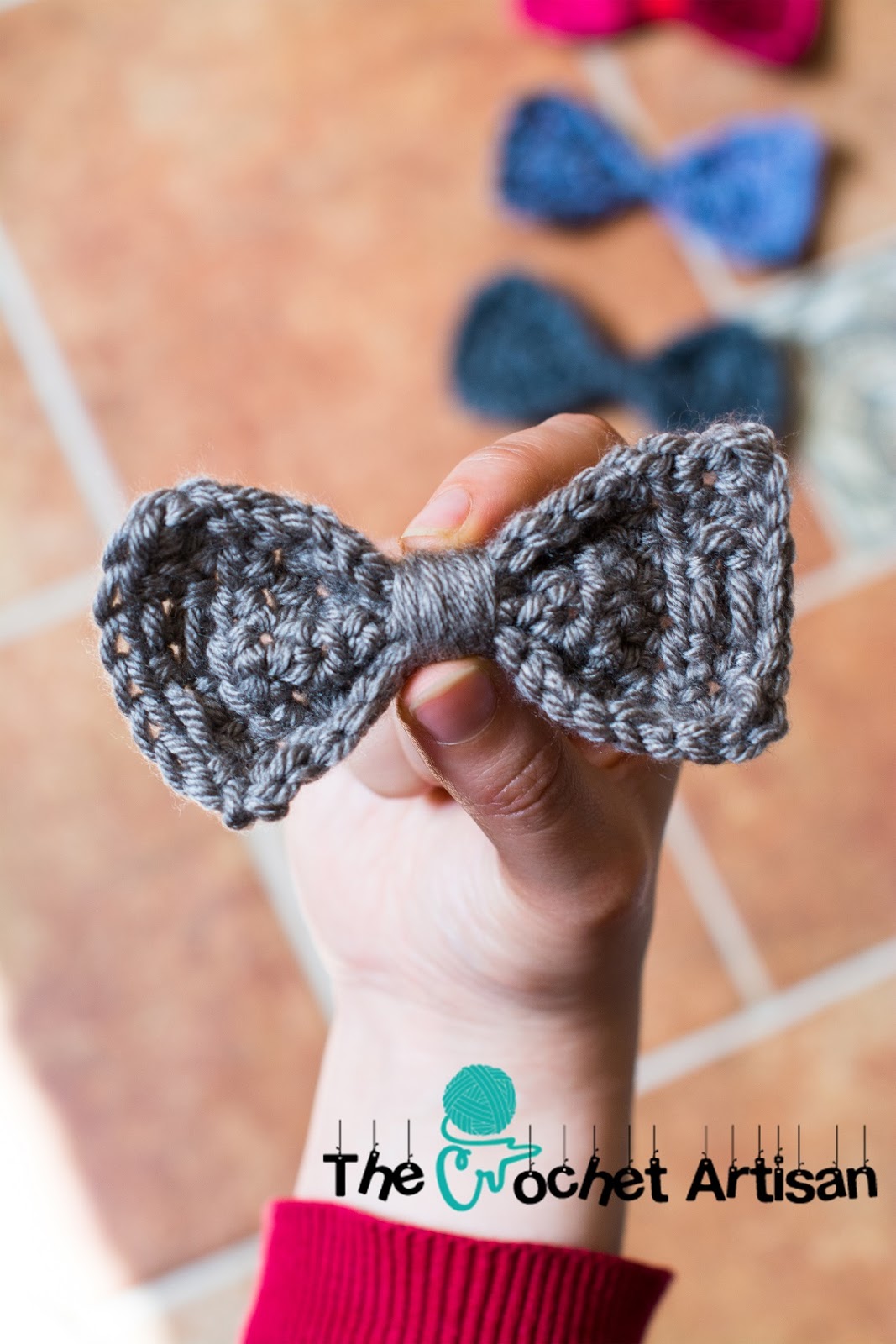 The Crochet Artisan | Crochet Patterns and Tutorials: Cute Crochet Bows