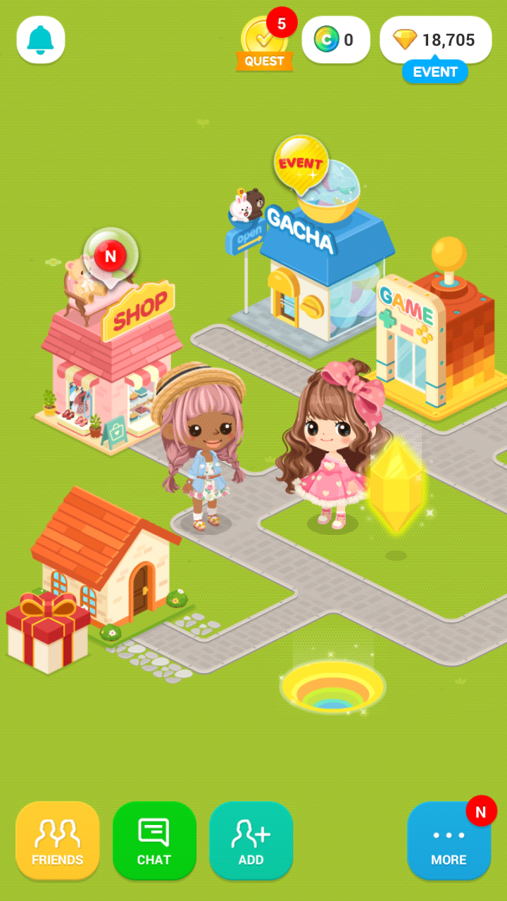 LINE PLAY vs. CocoPPa Play | Strawberry Rhapsody