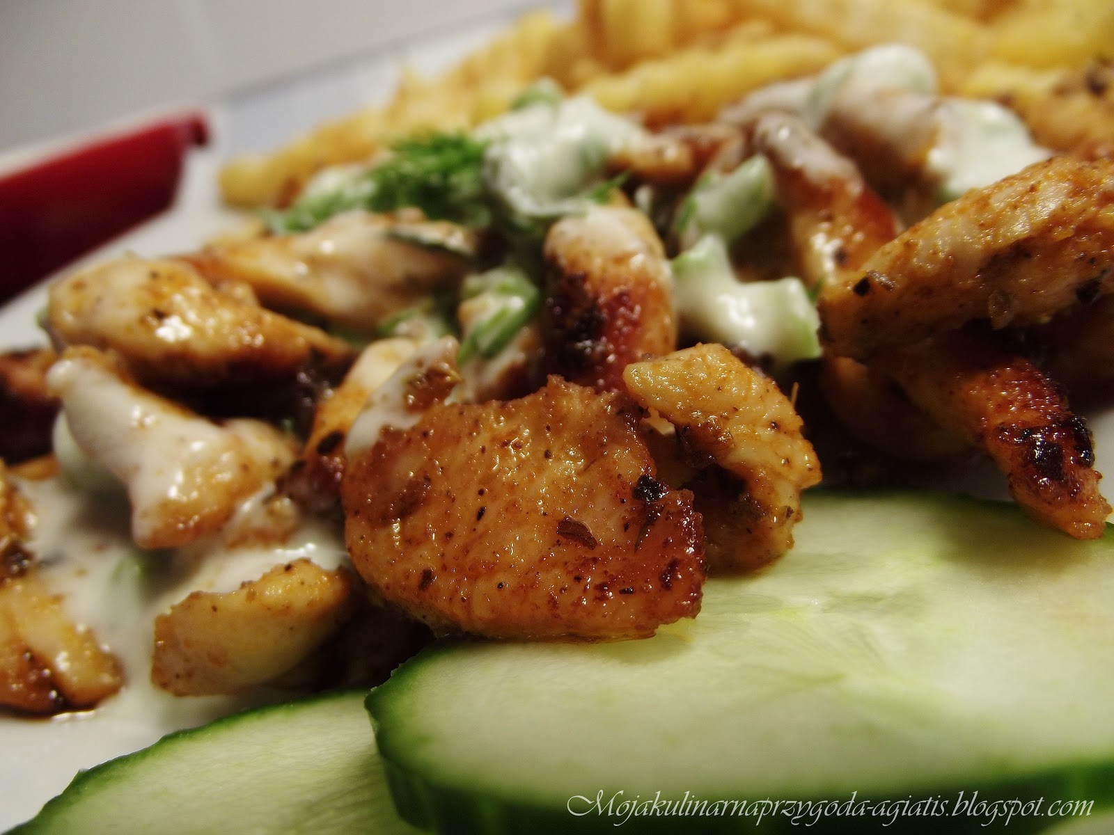 Moja kulinarna przygoda: Gyros z kurczaka