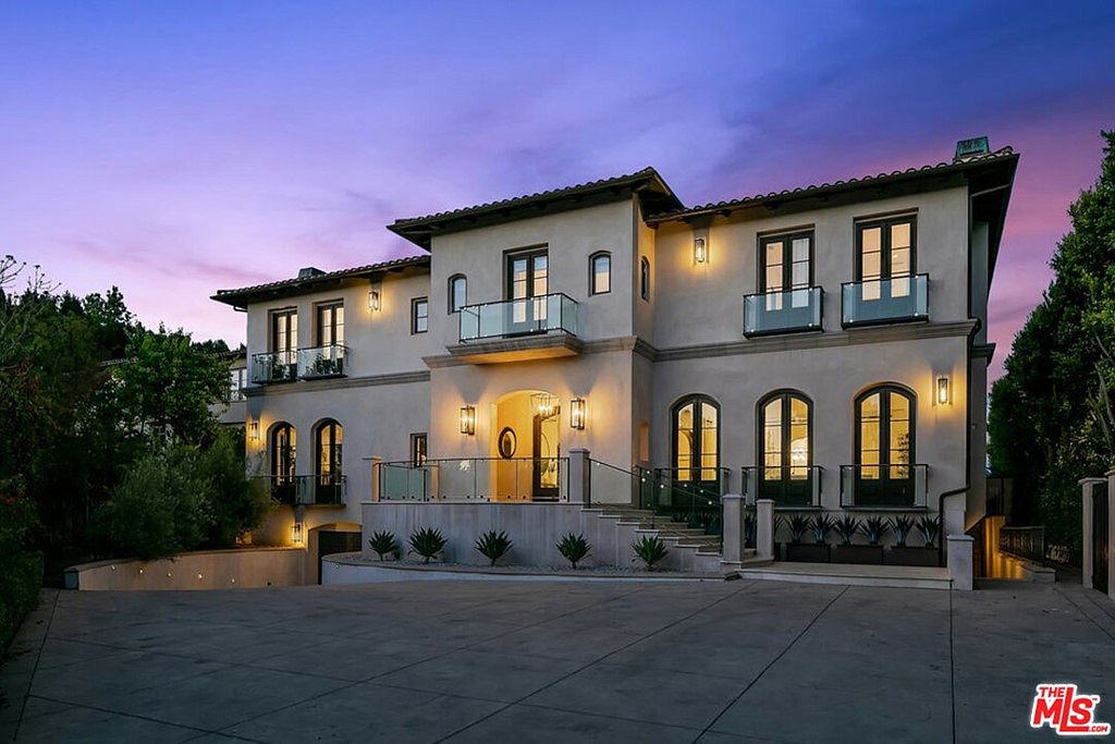 13,000 Square Foot Mediterranean-Style Mansion In Beverly Hills, CA ...