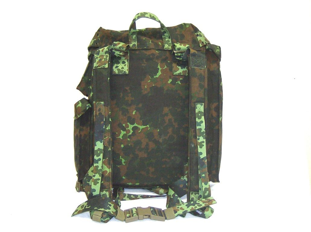 Webbingbabel: Belgian Air Force Flecktarn Large Backpack