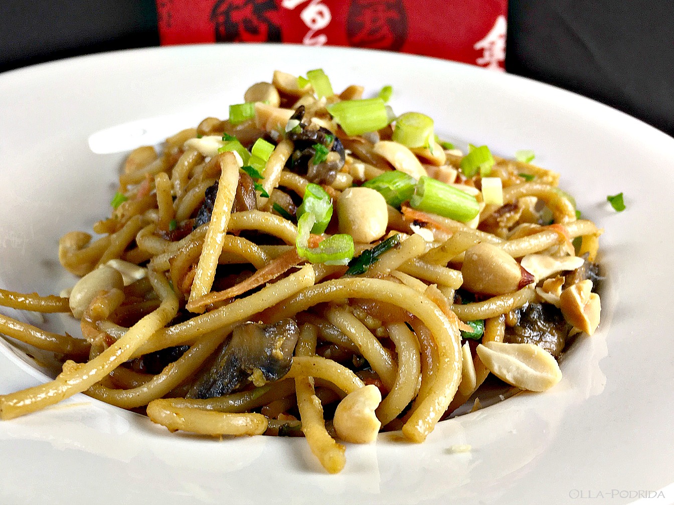Olla-Podrida: Spicy Sesame Noodles with Peanuts