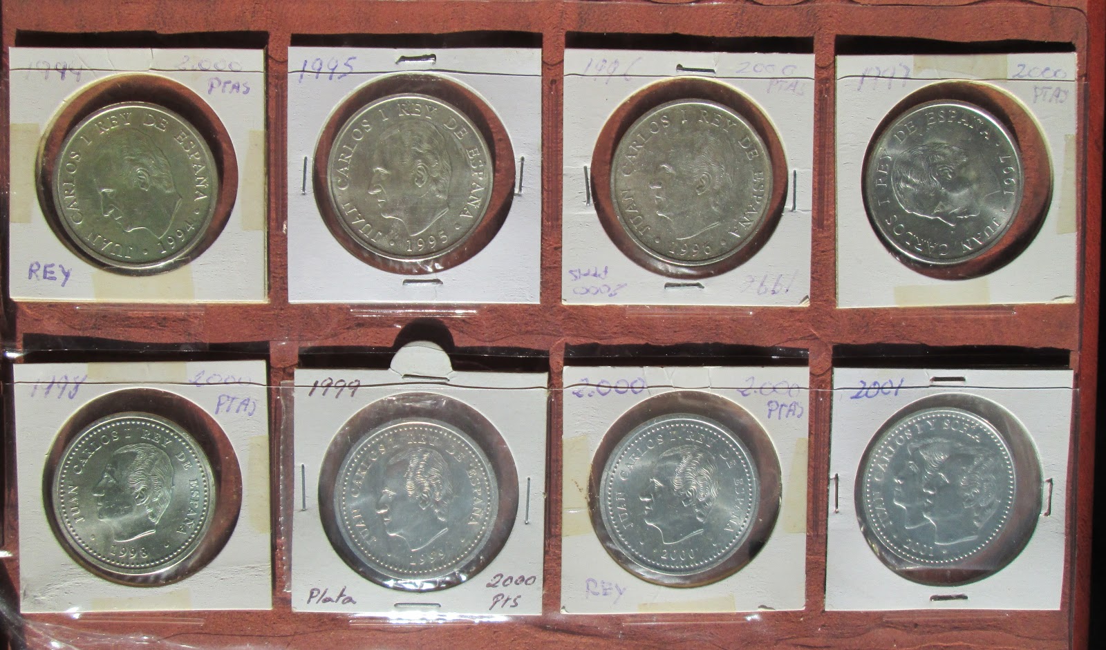 Numismática: Colección de monedas
