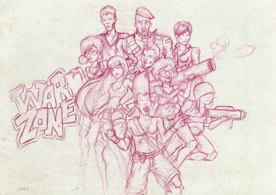 Insignificant: WarZone Character Sketches