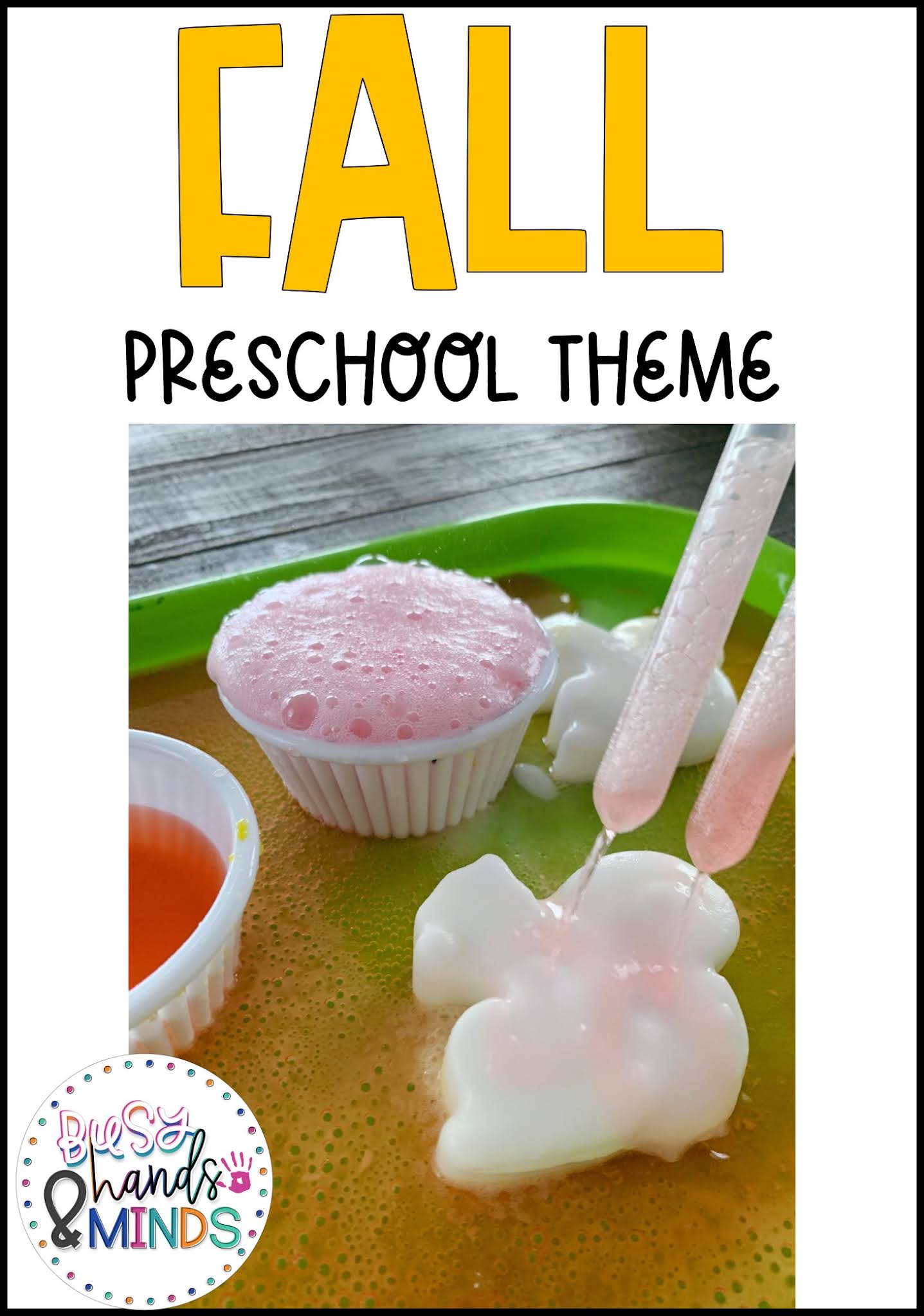Fall Preschool Theme | Busy Hands and Minds