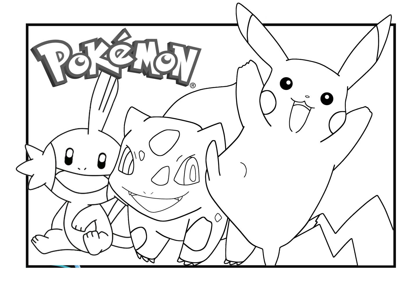 Pokemon Coloring Pages Pikachu ~ Coloring Print