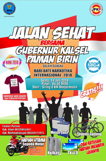 Desain Poster Jalan Sehat - Desain Grafis Kreatif