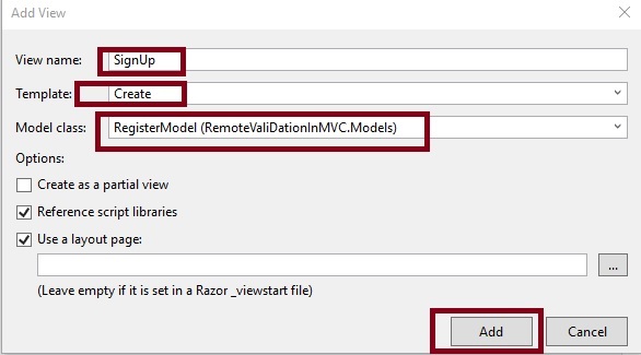 Check Username Exists Or Not Instantly In Aspnet Mvc