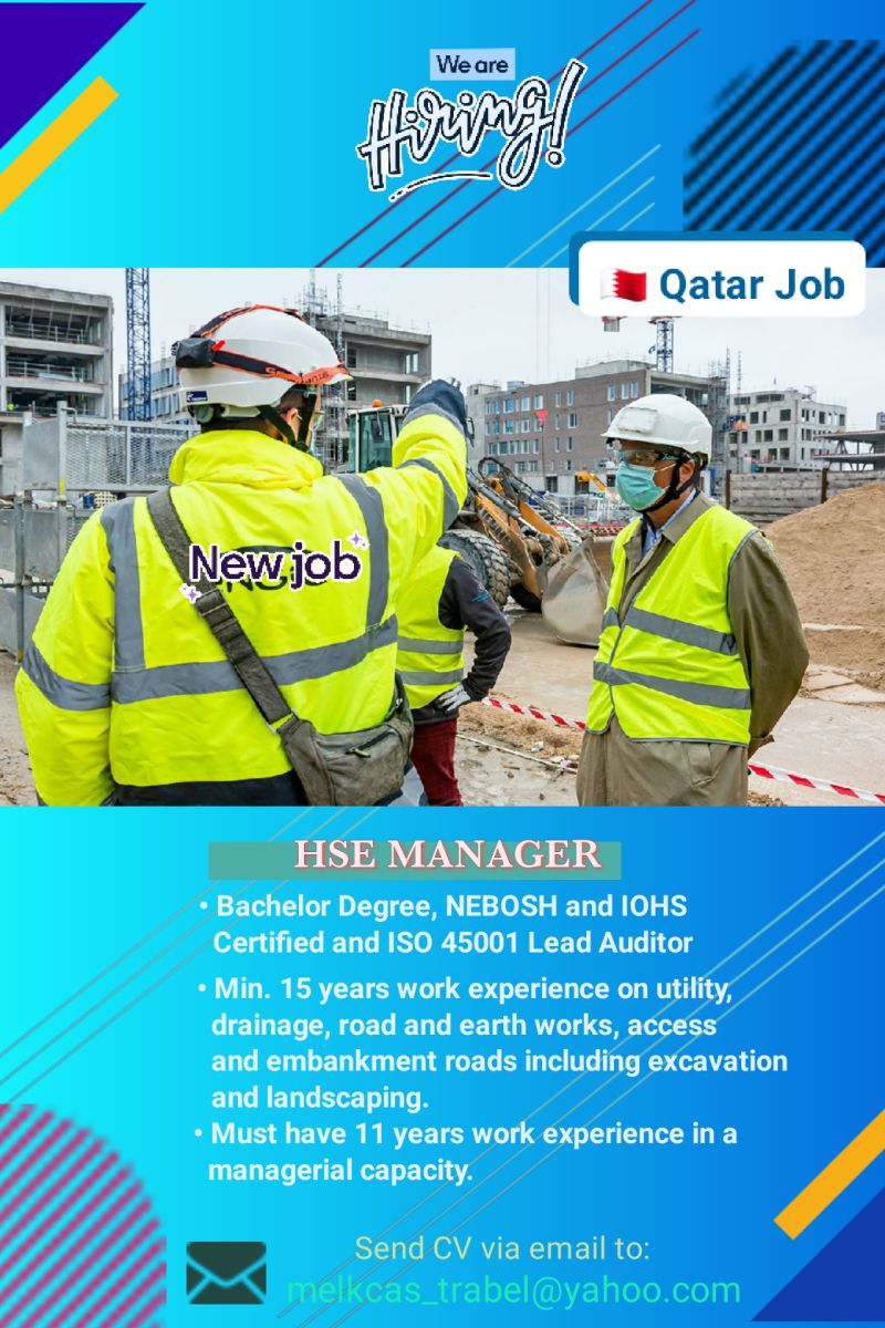 HSE Insider : ( 09 ) HSE/EHS/SAFETY JOBS – APRIL 2021