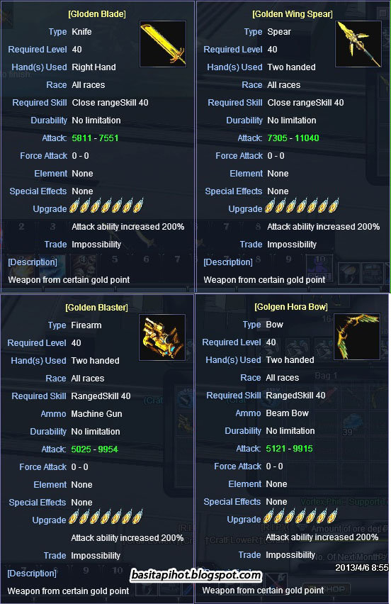 Basi-tapi-HOT !!!!: RF : [Gold Point] Weapon + 7