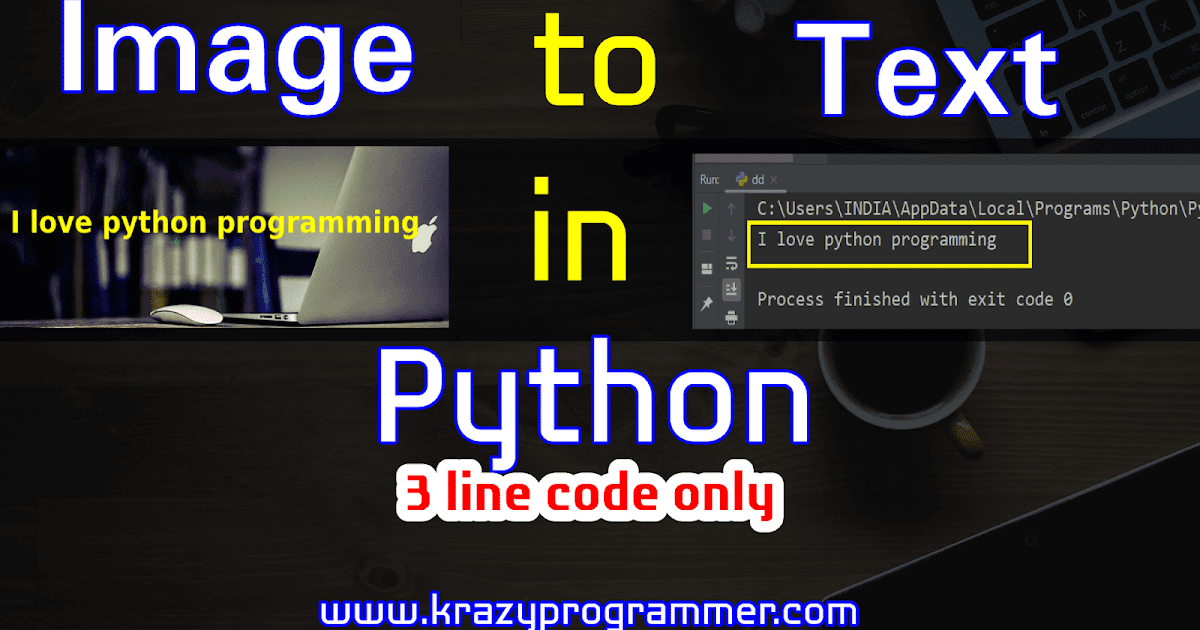 How To Extract Text From Image In Python Python OCR Only 3 Line How To Extract Text From Image In Python Python OCR Only 3 Line