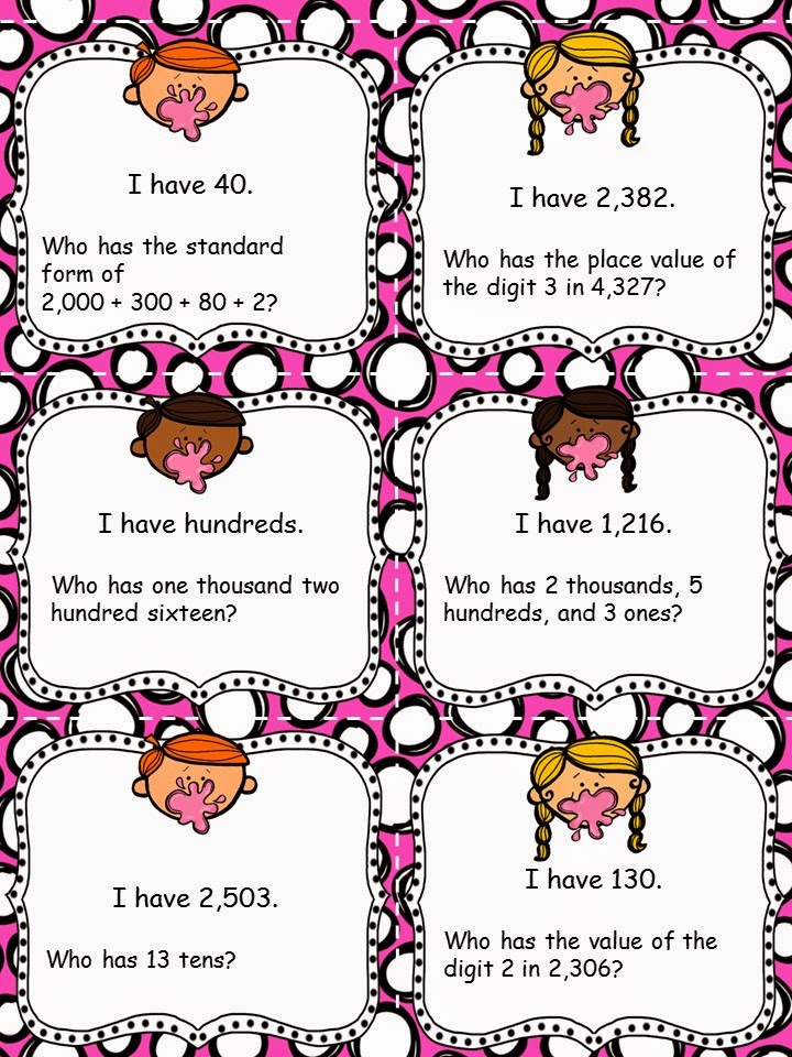 Classroom Freebies Too: Poppin' Place Value Freebie