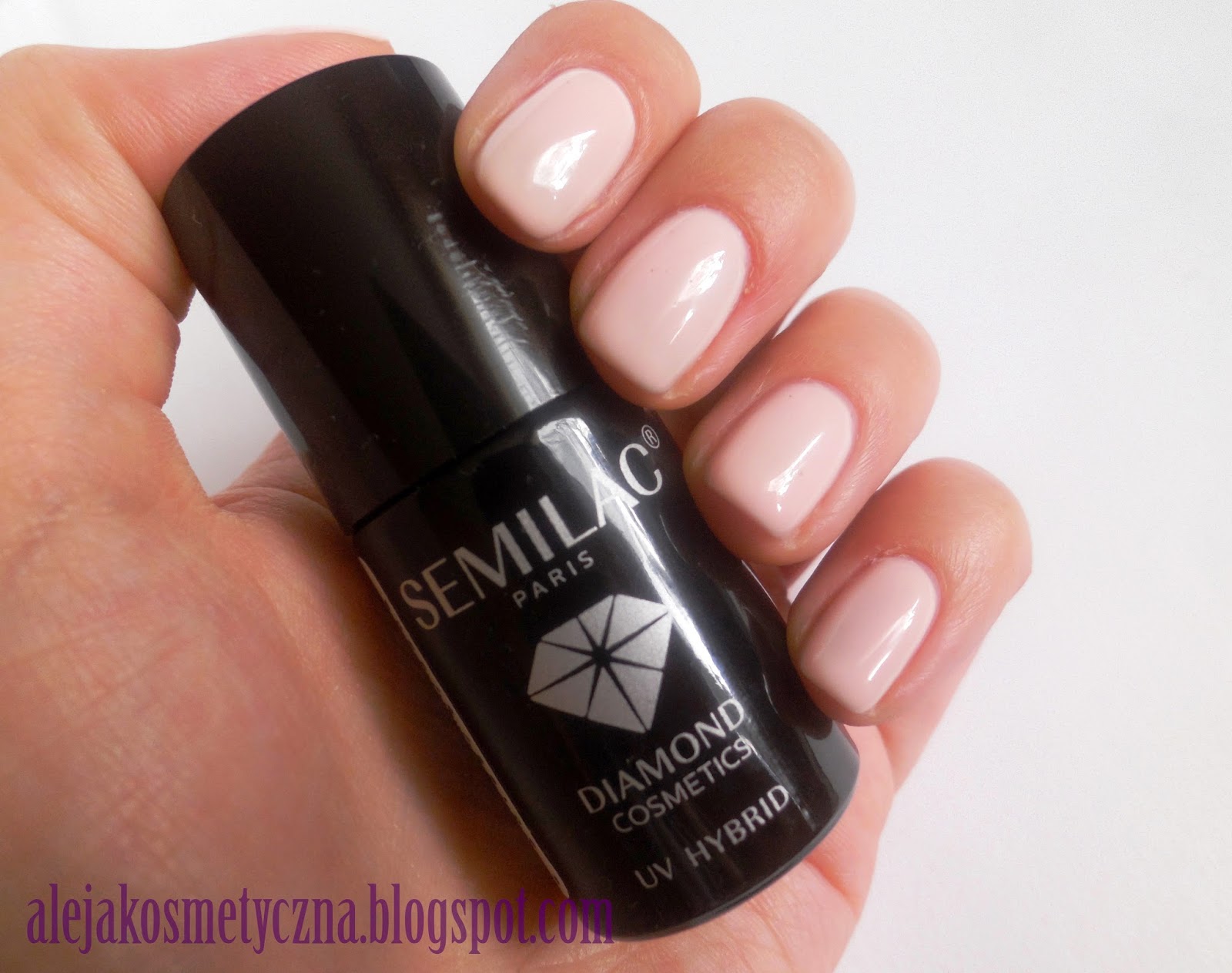 Lakier hybrydowy Semilac nr 032 Biscuit; podstawowy zestaw do manicure ...