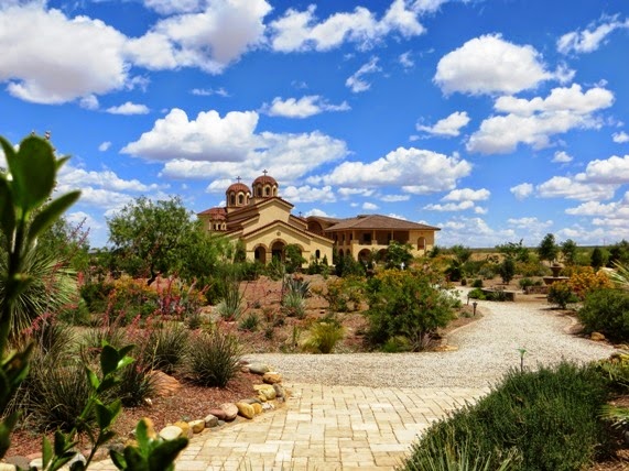 Religious Tourism: St. Paisius Monastery. Safford, Arizona. USA.