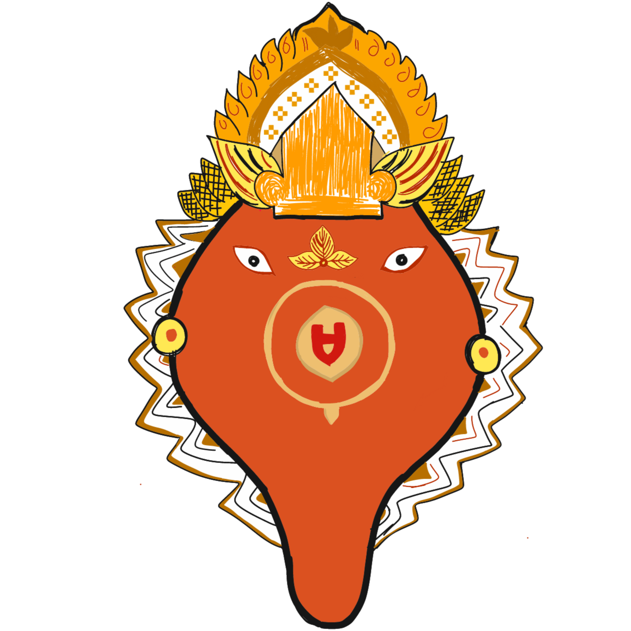 Maa Samaleswari png photo | BSMJ Sambalpuri