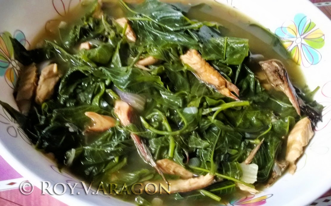 exotic food recipes & other gastronomic delights: alukon leaves stew ...
