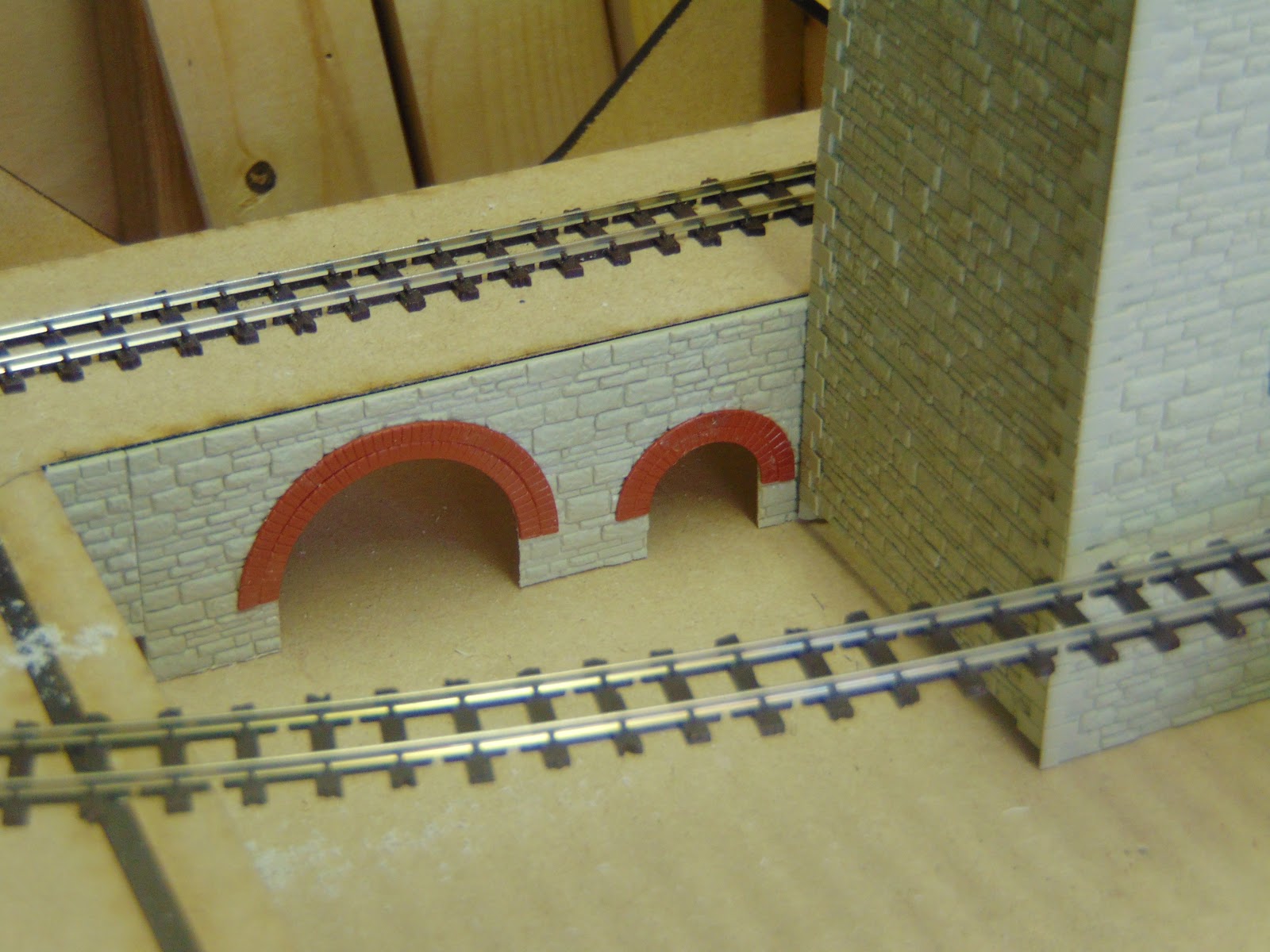 Dorset Railway Modelling: 009 new layout Water Mill build.