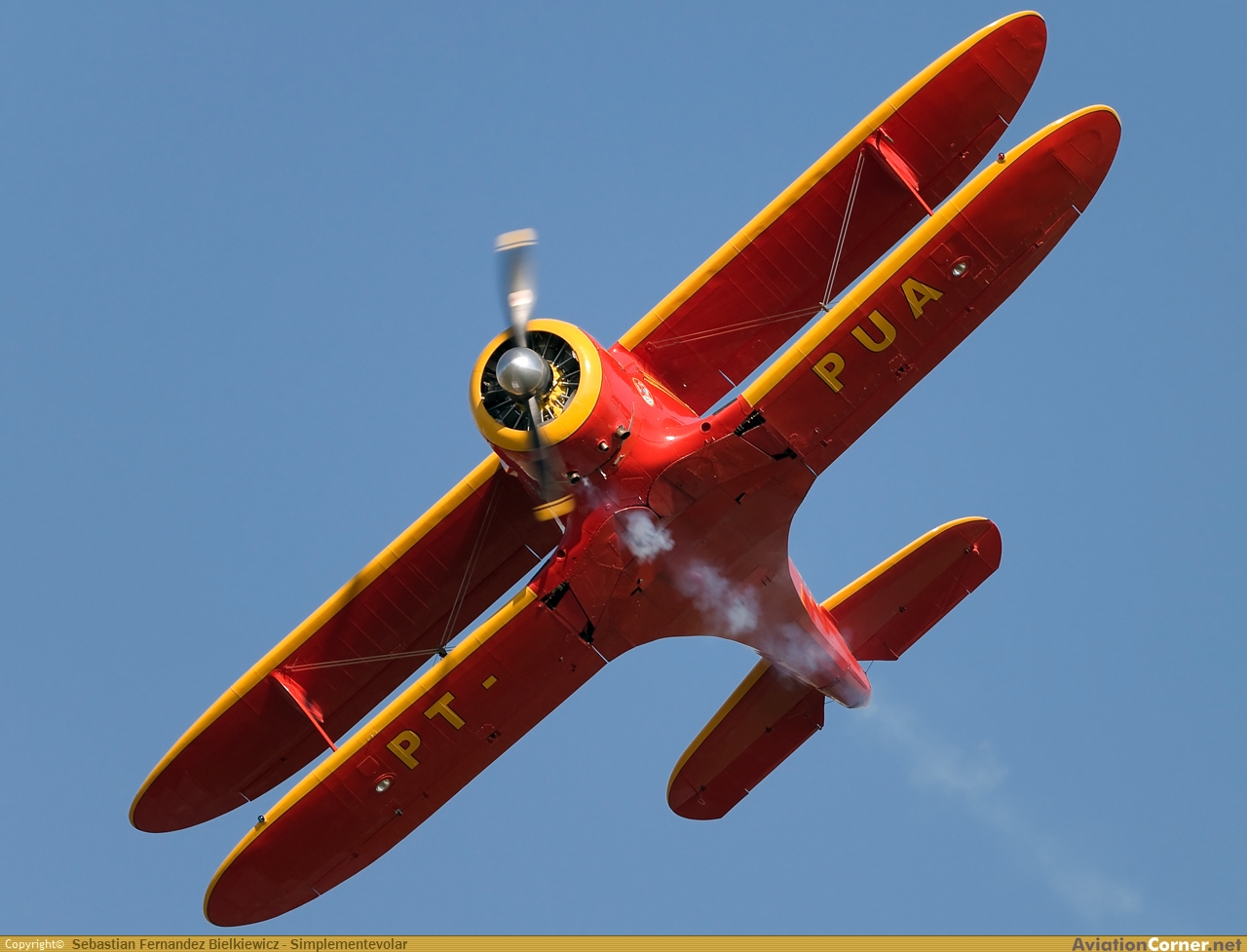 * El sitio de "jactres" *: La elegancia de un biplano: Beechcraft D-17S ...