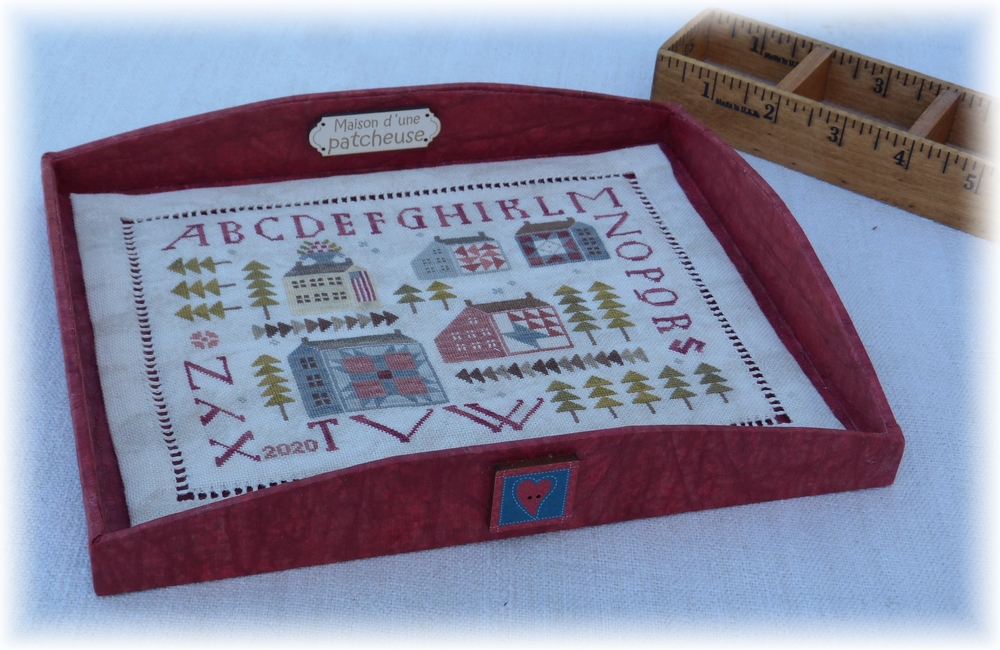 Petits points au jardin xxx: Saltbox Quilt Sampler