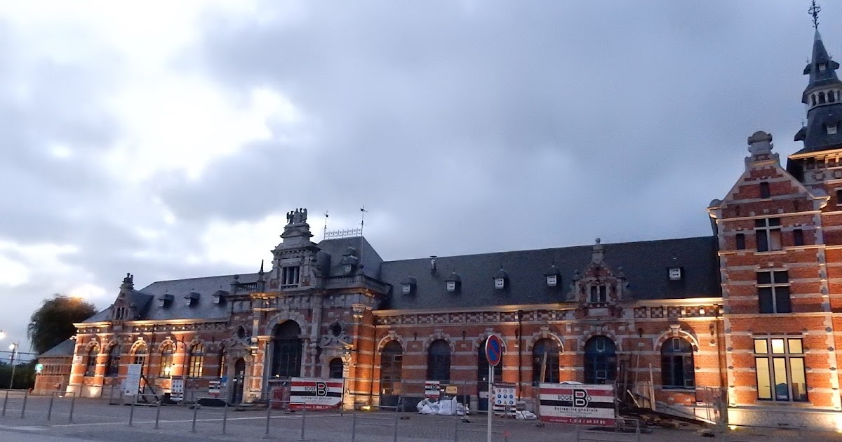 LA PASSION DU TRAIN: Gare de St Ghislain en Belgique