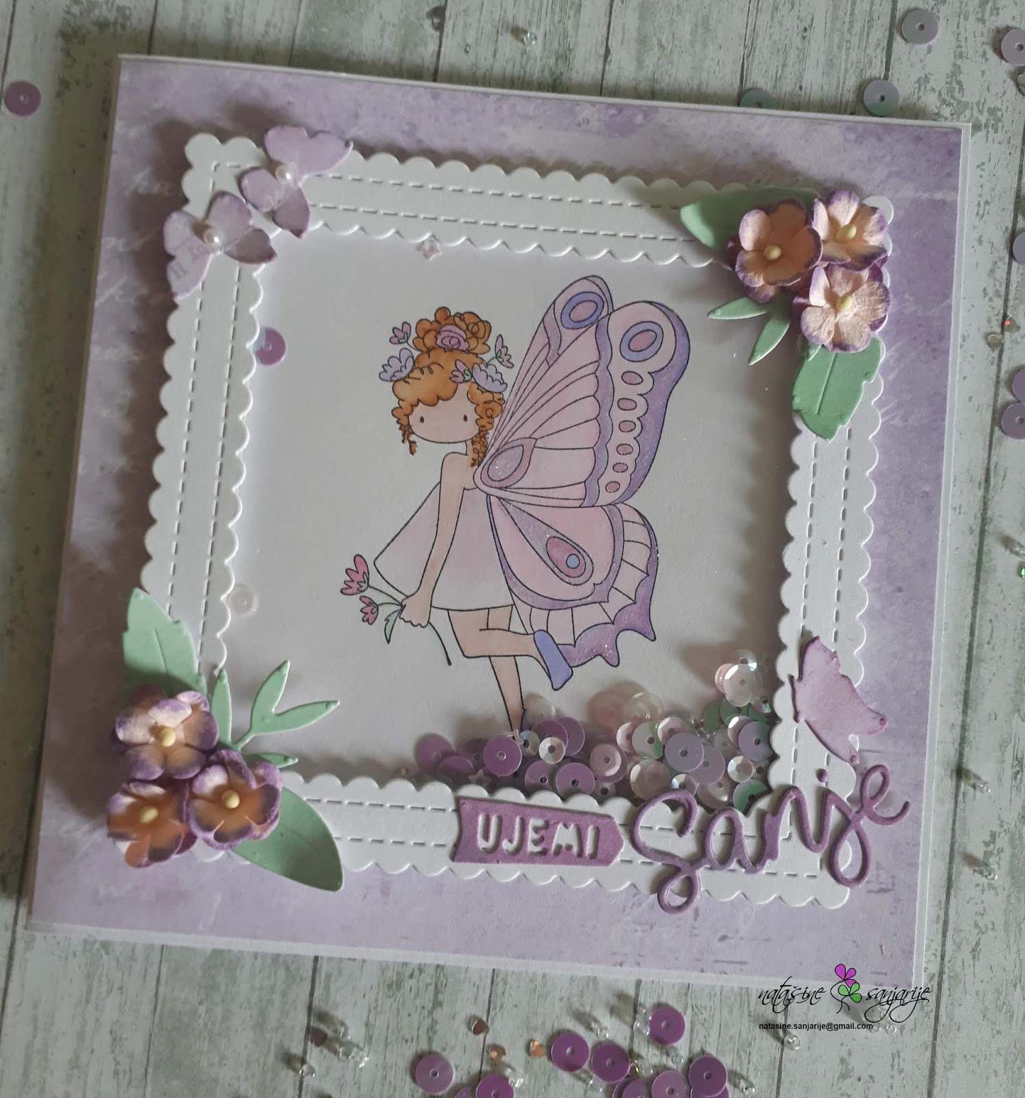 Natašine sanjarije: Gostja v Craft-alnici - izziv #260 - METULJ