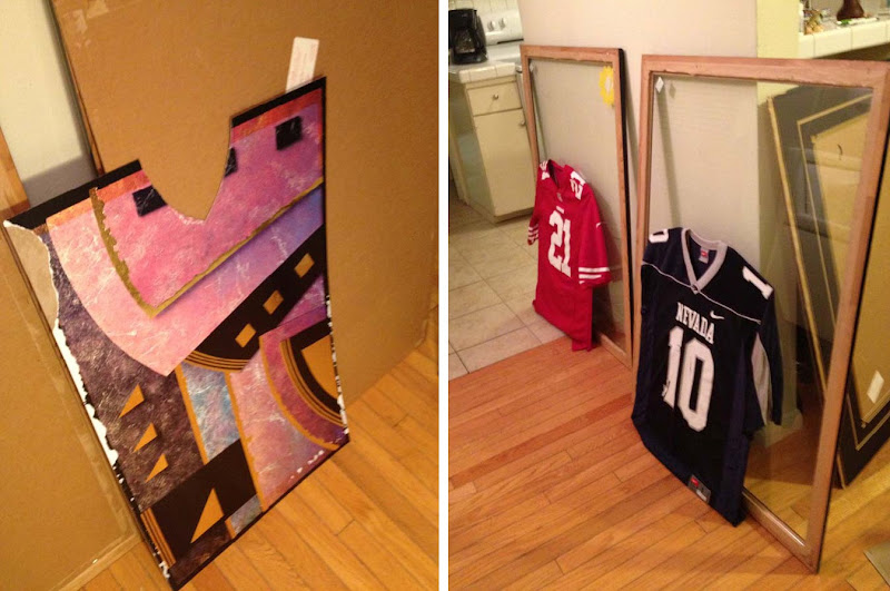 Turned to Design: DIY Framed Jersey