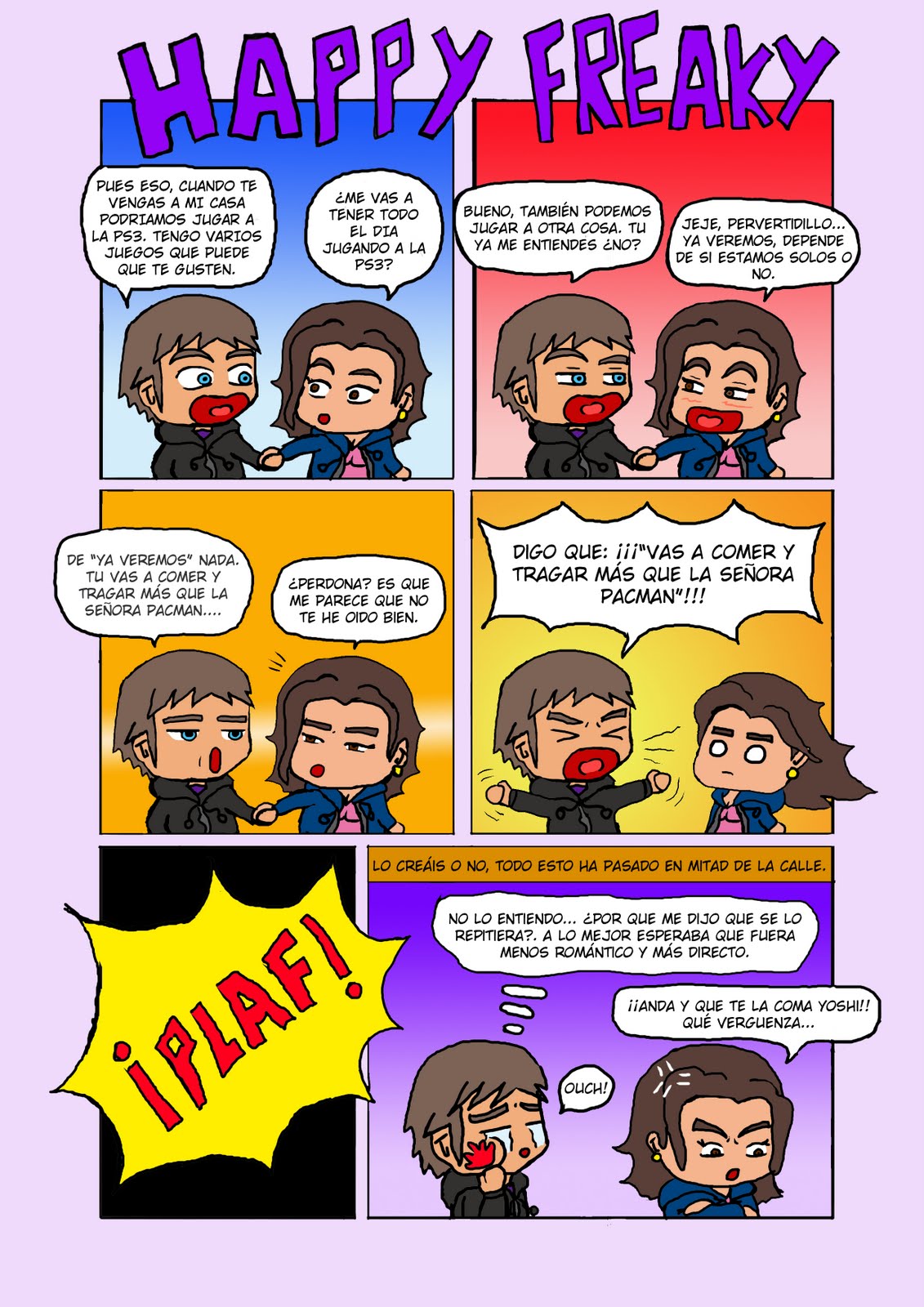 Happy Freaky Jutaku: Happy Freaky 21: Como... Ms.Pacman?