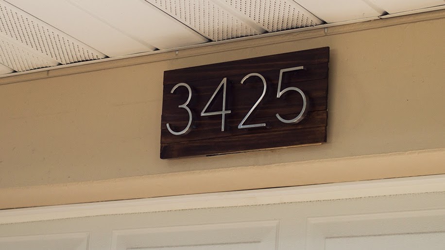 House Numbering - House Number Sign - House and Home