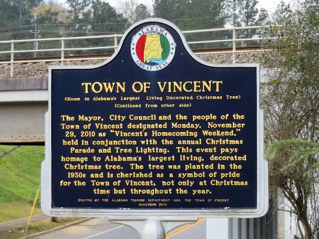 Geographically Yours Welcome: Vincent, Alabama
