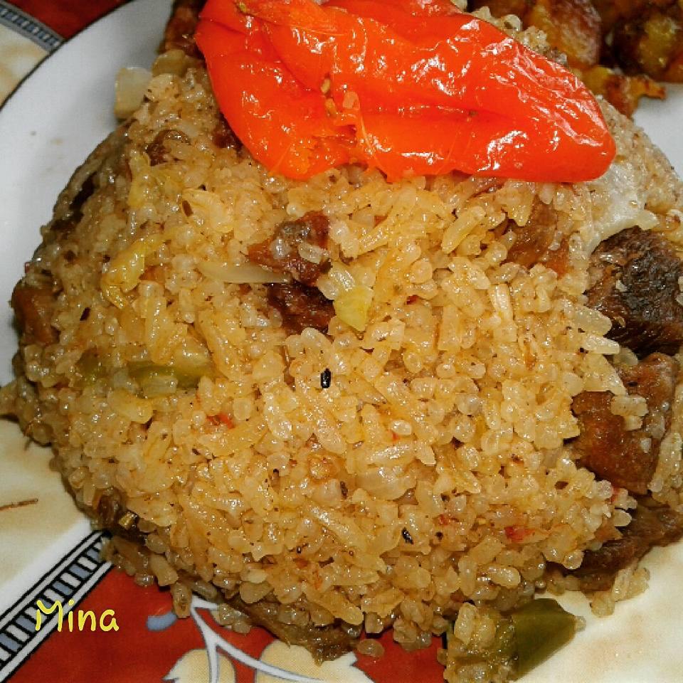 Les recettes de Mina Délicious : Riz gras au bœuf - TOGO SCOOP | Nous ...