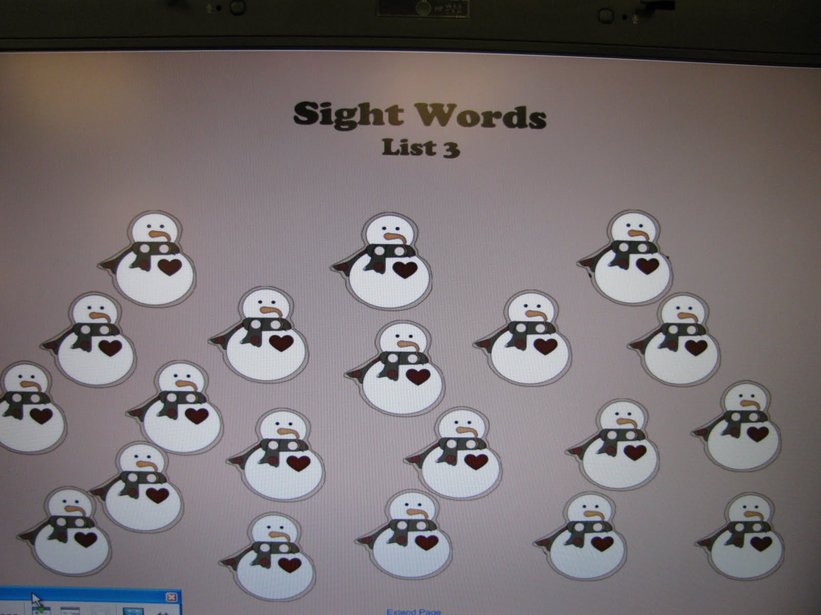 First Grade Gallery- Lessons for Little Learners: Sight Words-Christmas ...