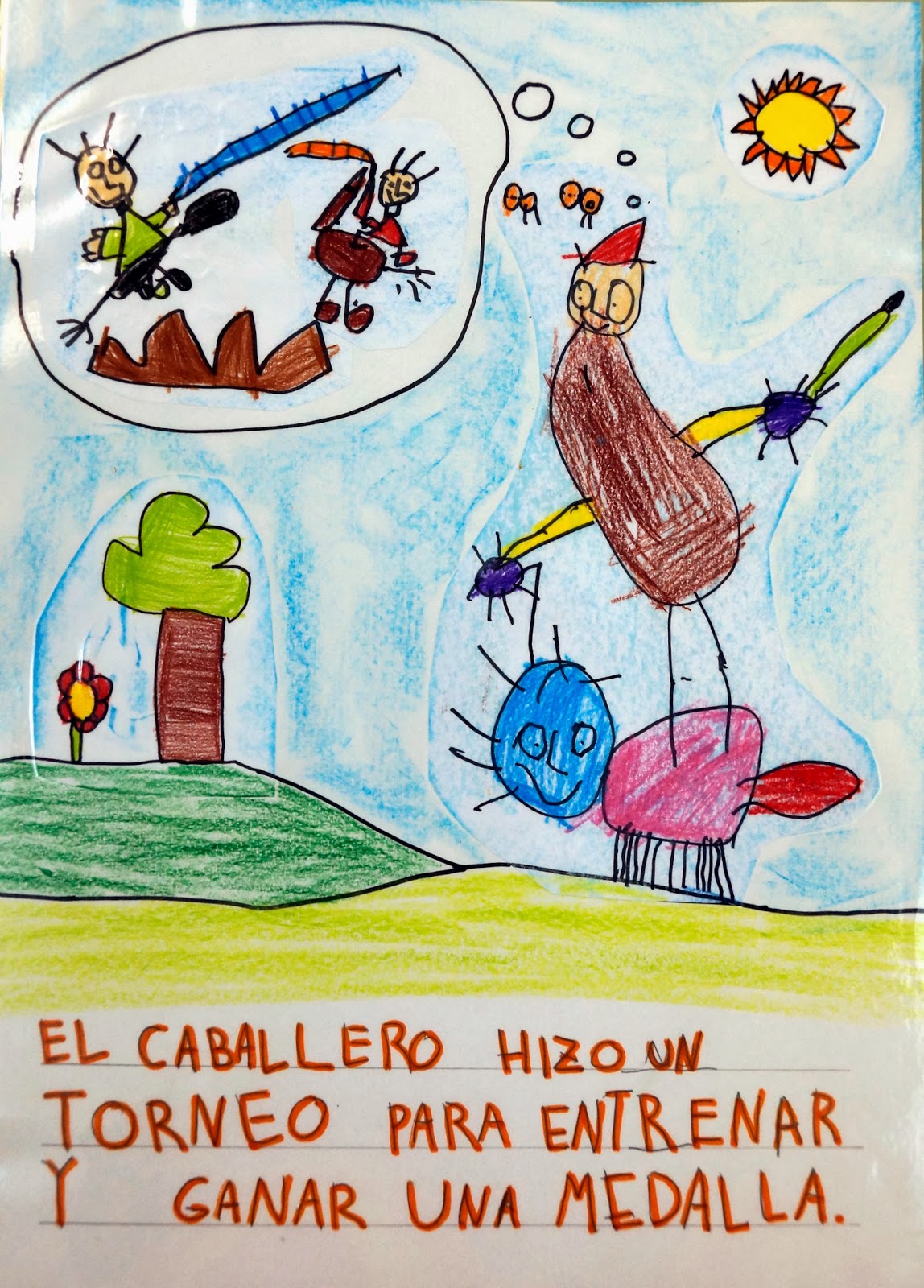 DEBAJO DEL ARCO IRIS: ESCRIBIENDO CUENTOS