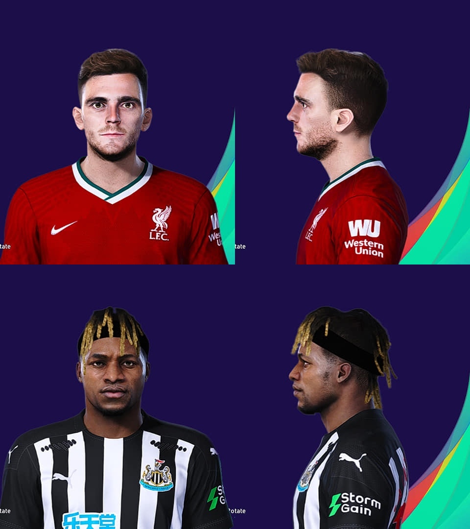 PES 2021 Faces Saint-Maximin & Andrew Robertson by YNWA ~ SoccerFandom ...