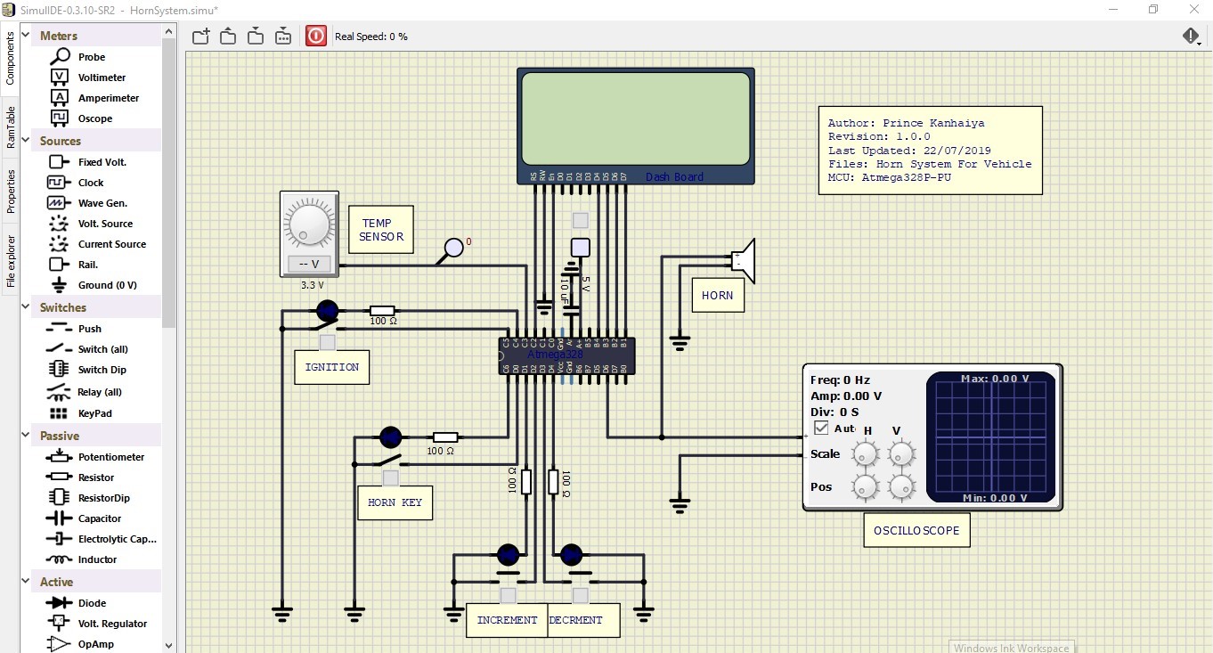 Making Of Vehicle Horn System