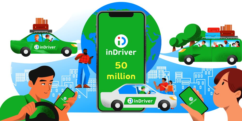 inDriver App Achieved 50 Million Milestone - GADGET-INNOVATIONS