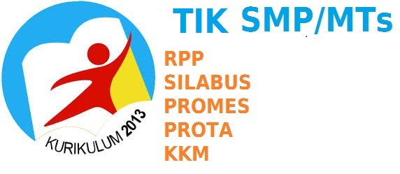Download RPP, Silabus, Prota, Promes Mapel TIK Kelas 7,8,9 Jenjang MTs/SMP Kurikulum 2013