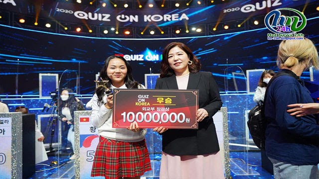 Very excited! Cambodian student wins first prize in Korean intellectual ...