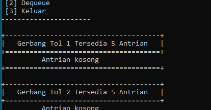 Contoh queue menggunakan array bahasa c ~ mramdan blog