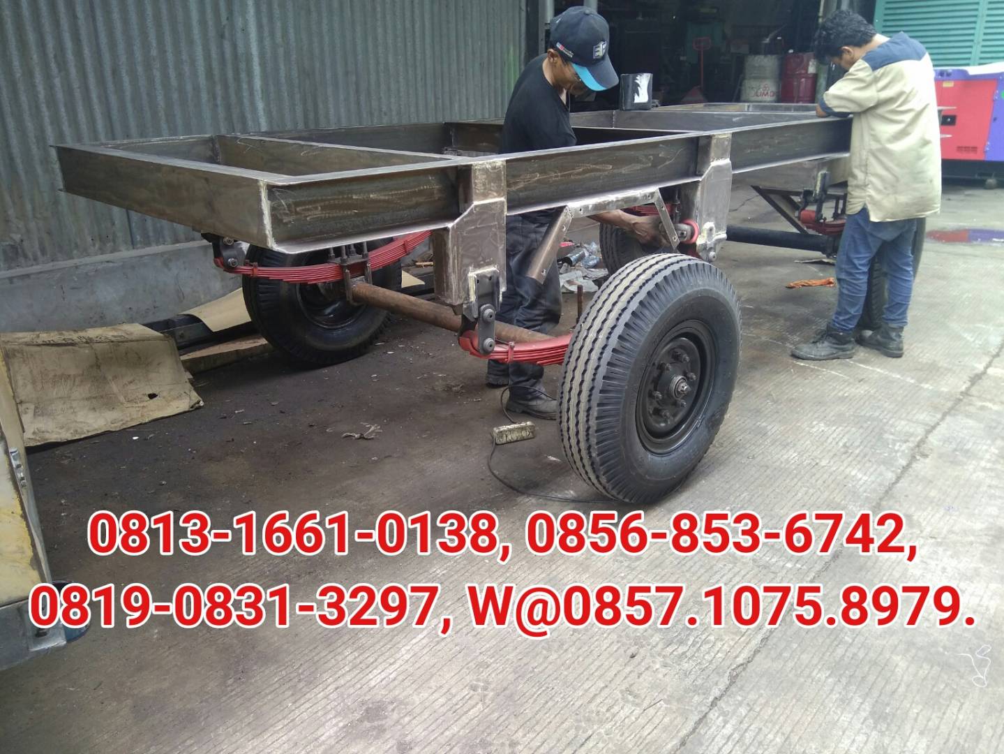tangkisolarmurah.blogspot.com: JUAL TRAILER GENSET TRAILER MESIN POMPA ...