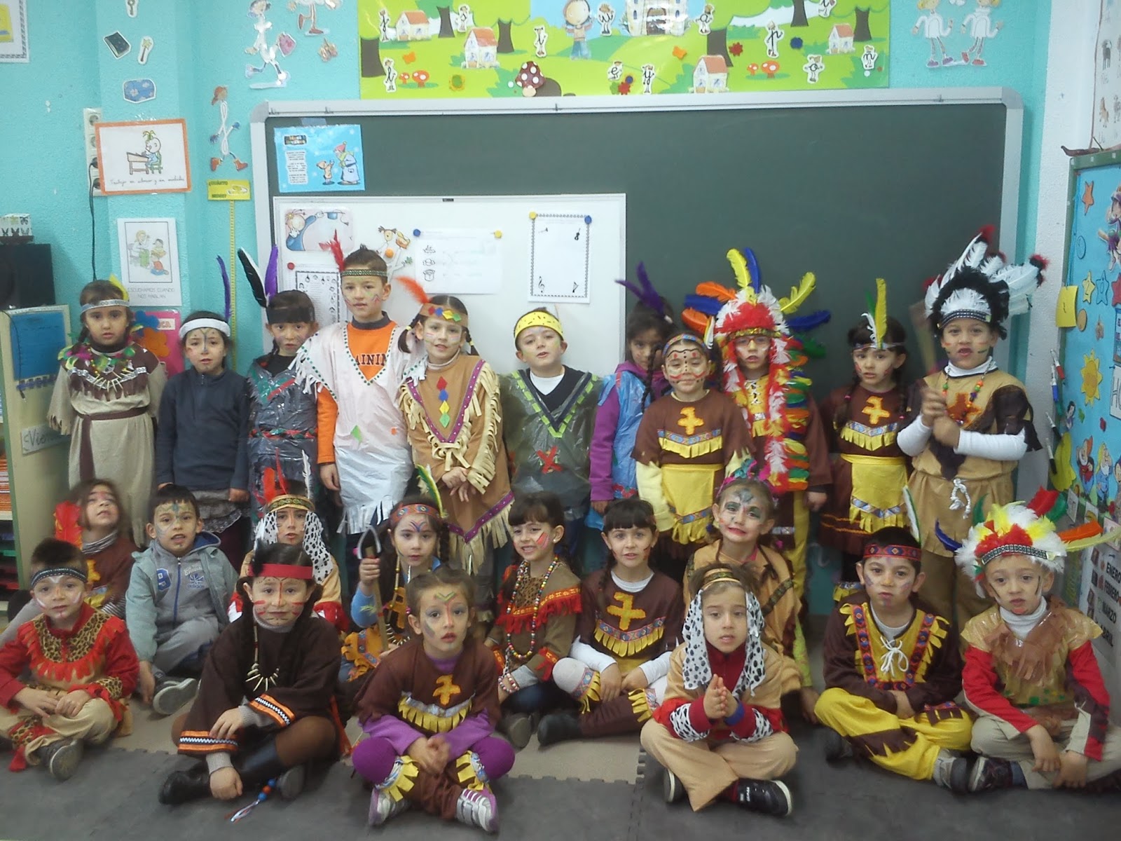 LA PANDILLA DE LOS BABIS VERDES: HOY TERMINAMOS DE HACER "EL INDIO"...