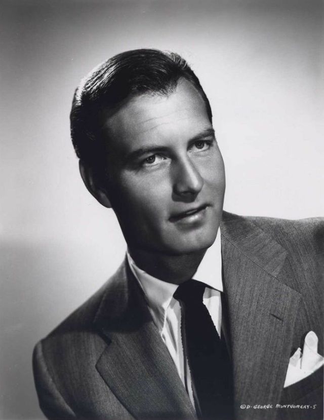 Handsome Portrait Photos of George Montgomery in the 1940s and ’50s ...