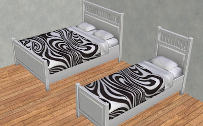 TheNinthWaveSims: The Sims 2 - Surreal Bedding