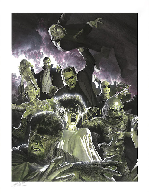 The Geeky Nerfherder: #CoolArt: 'Classic Universal Monsters' 8 Print ...