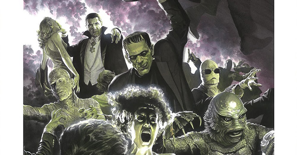 The Geeky Nerfherder: #CoolArt: 'Classic Universal Monsters' 8 Print ...