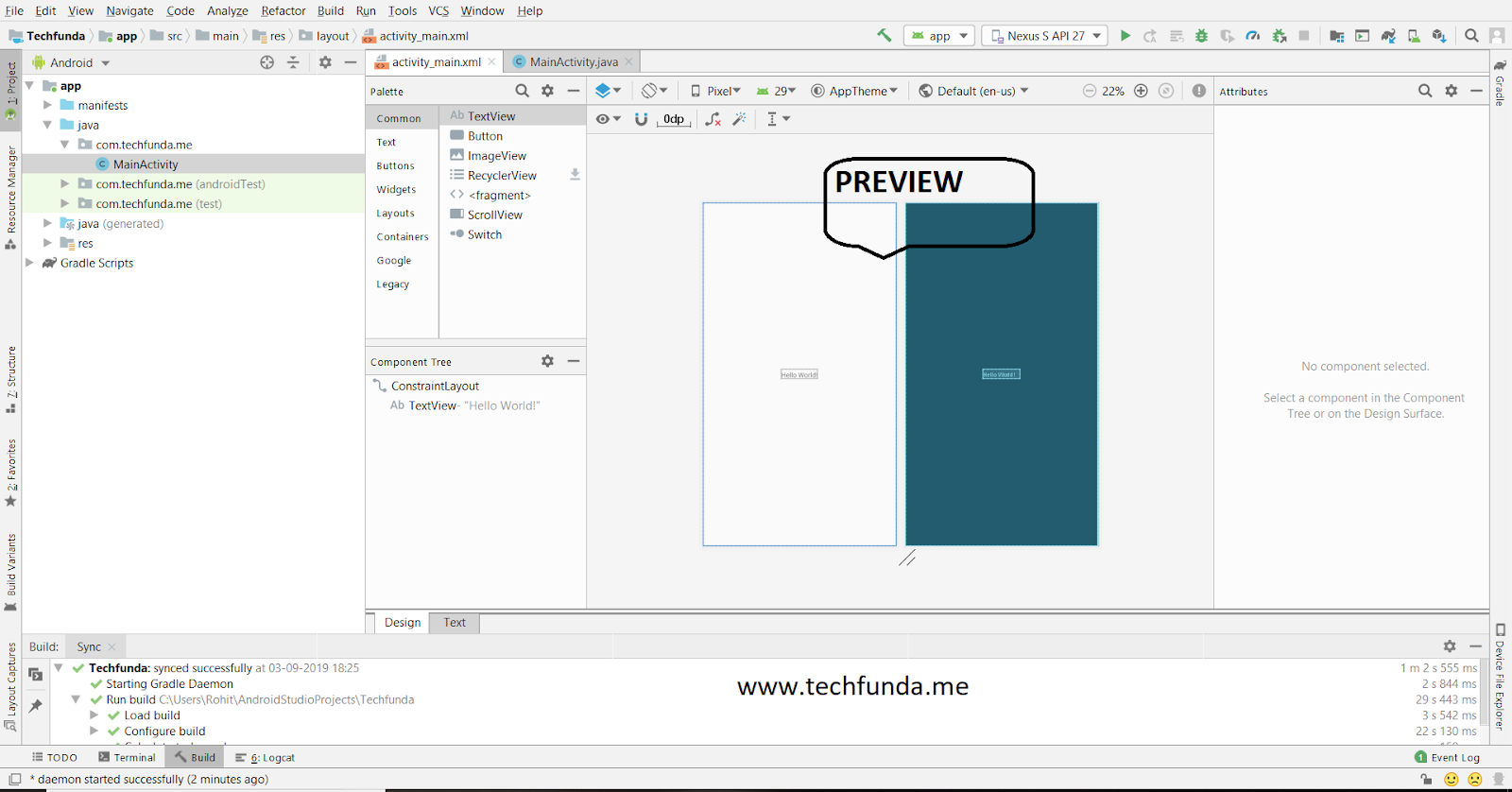 Make your own first Android app in Android studio for Beginners Make your own first Android app in Android studio for Beginners